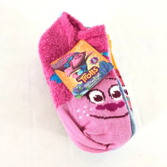Trolls | Accessories | Trolls Girls Ankle Socks 6 Pairs Colorful ...
